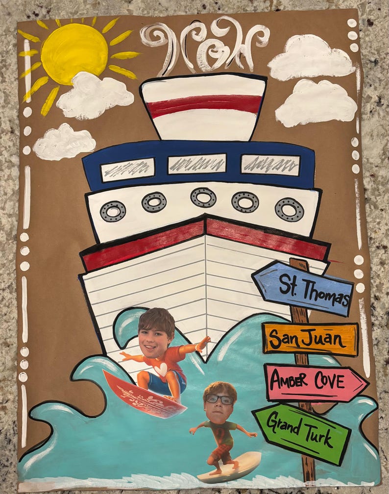 Custom Cruise Door Banner Sign - Etsy