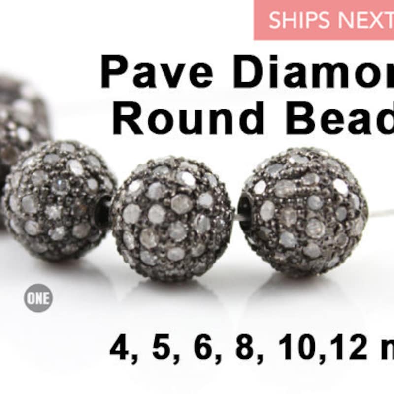 Pave Diamond Pendant - Etsy