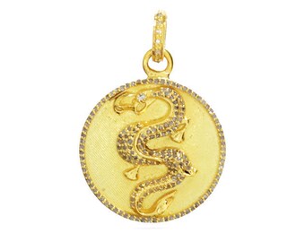 Snake Medallions - Etsy