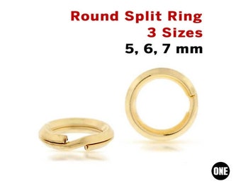 Split Round Ring - Etsy