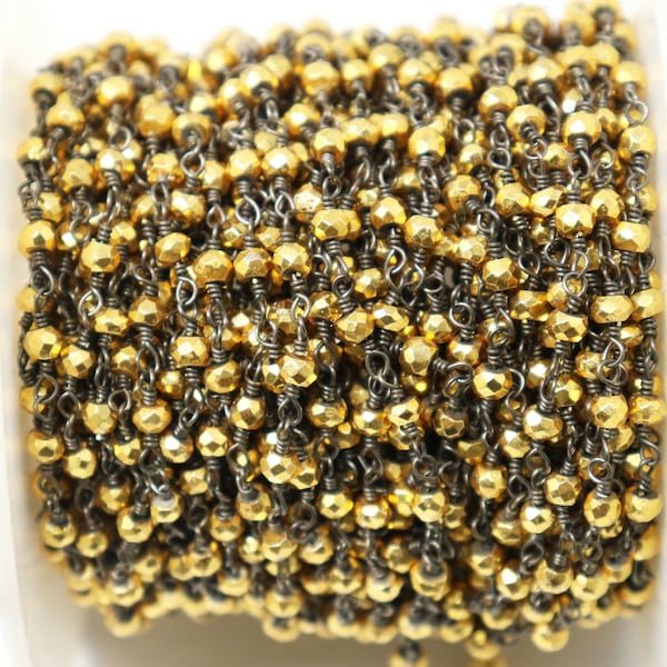 Rosary Chain Gold - Etsy