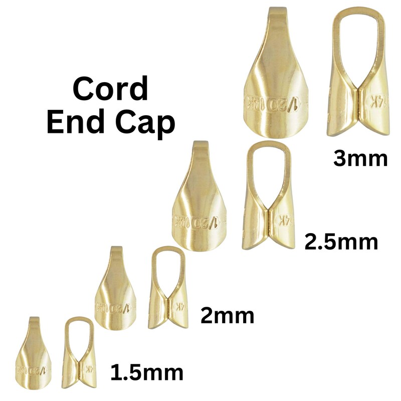 Gold End Caps - Etsy