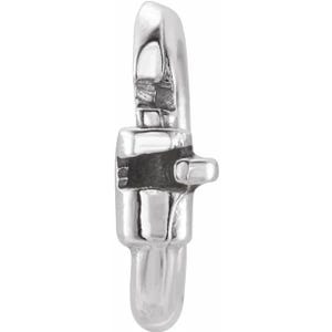 Sterling Silver Link Lock Jump Ring, No Soldering Secured Jump Ring ...