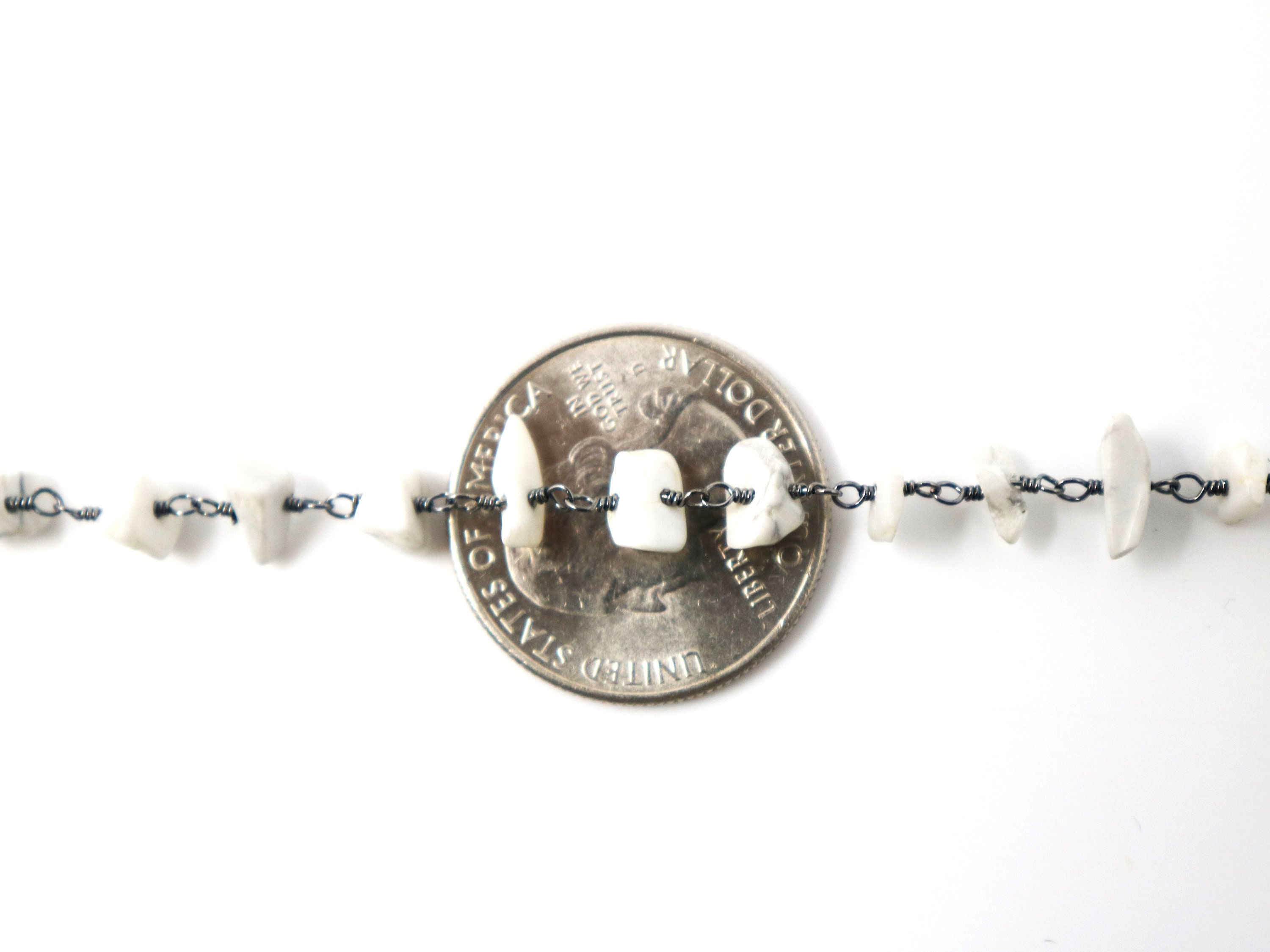 Dendorite Wire Wrapped Rosary Chain 219-DEN-RS - Etsy