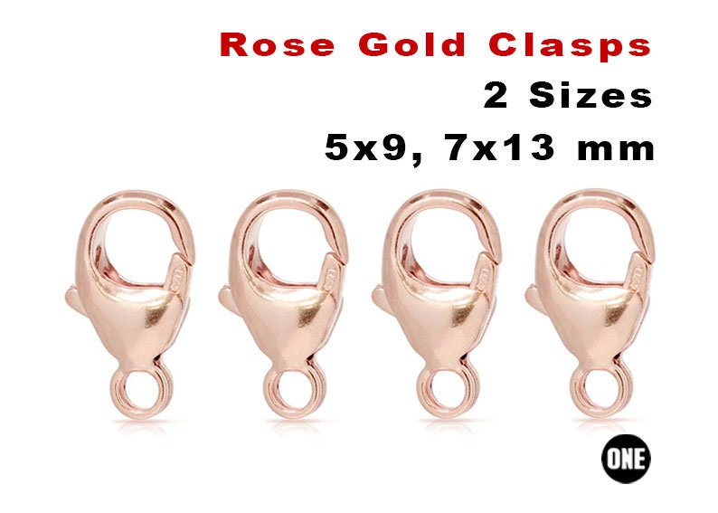 Rose Gold Jewelry Clasp - Etsy
