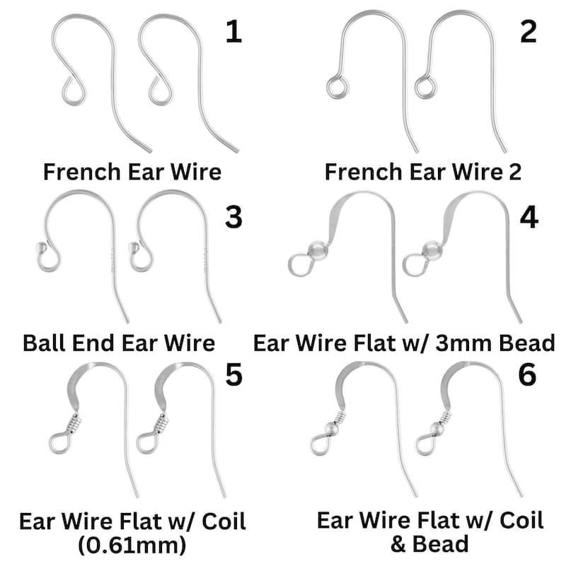 Ear Wires With Clips - Etsy