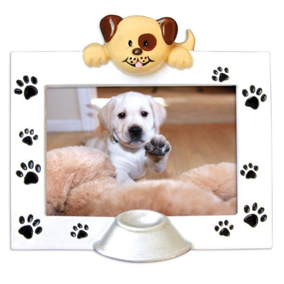 Dog Puppy Photo Picture Frame Personalized Christmas Tree - Etsy
