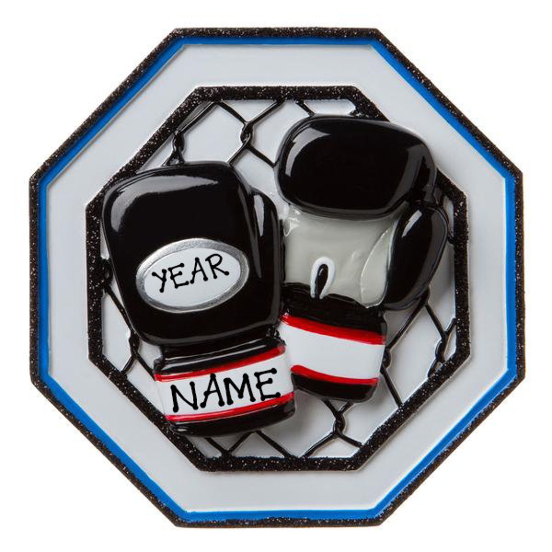 Customized Black Boxing Gloves Christmas Tree Ornament 2024 | Gifts for ...