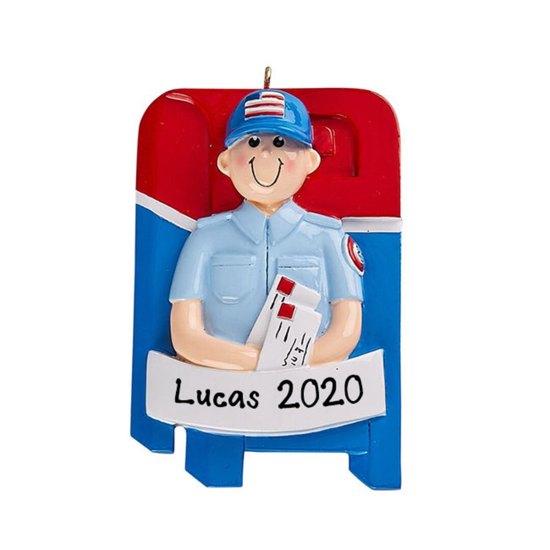 Personalized Postman Ornament | US Postal Services Gift Idea for ...