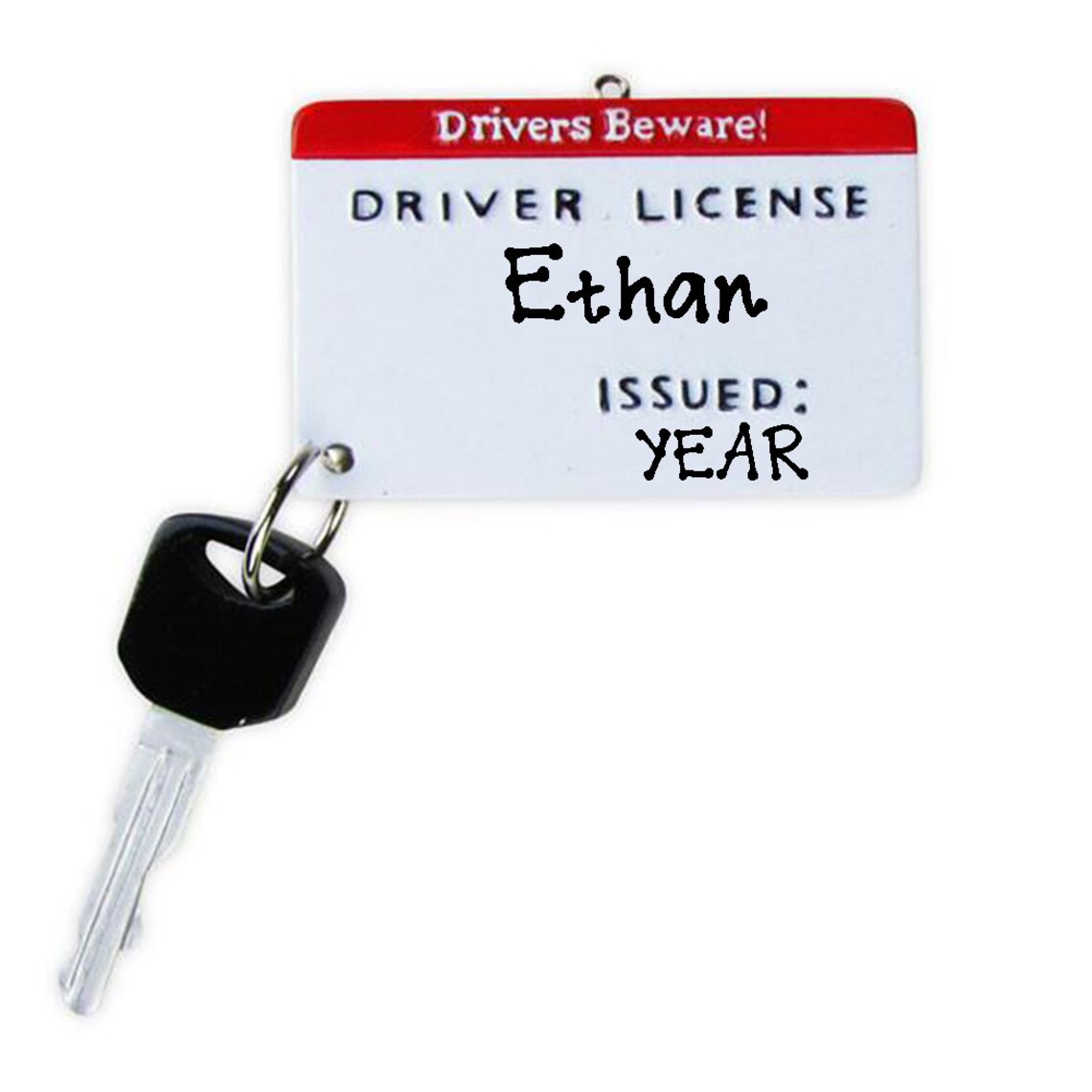 Personalized Driver License Ornament Custom Writing New | Etsy