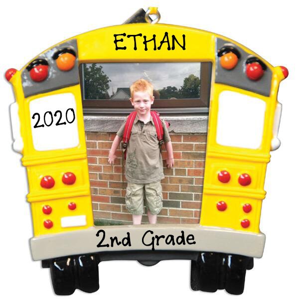 School Bus Picture Frame - Etsy