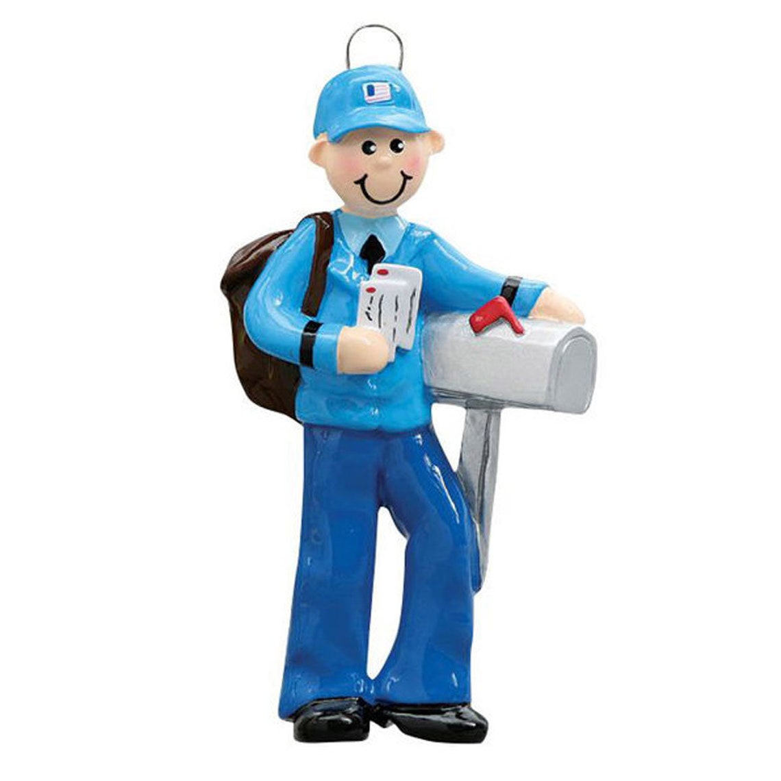 MAILMAN Personalized Christmas Tree Ornament Custom Writing | Etsy