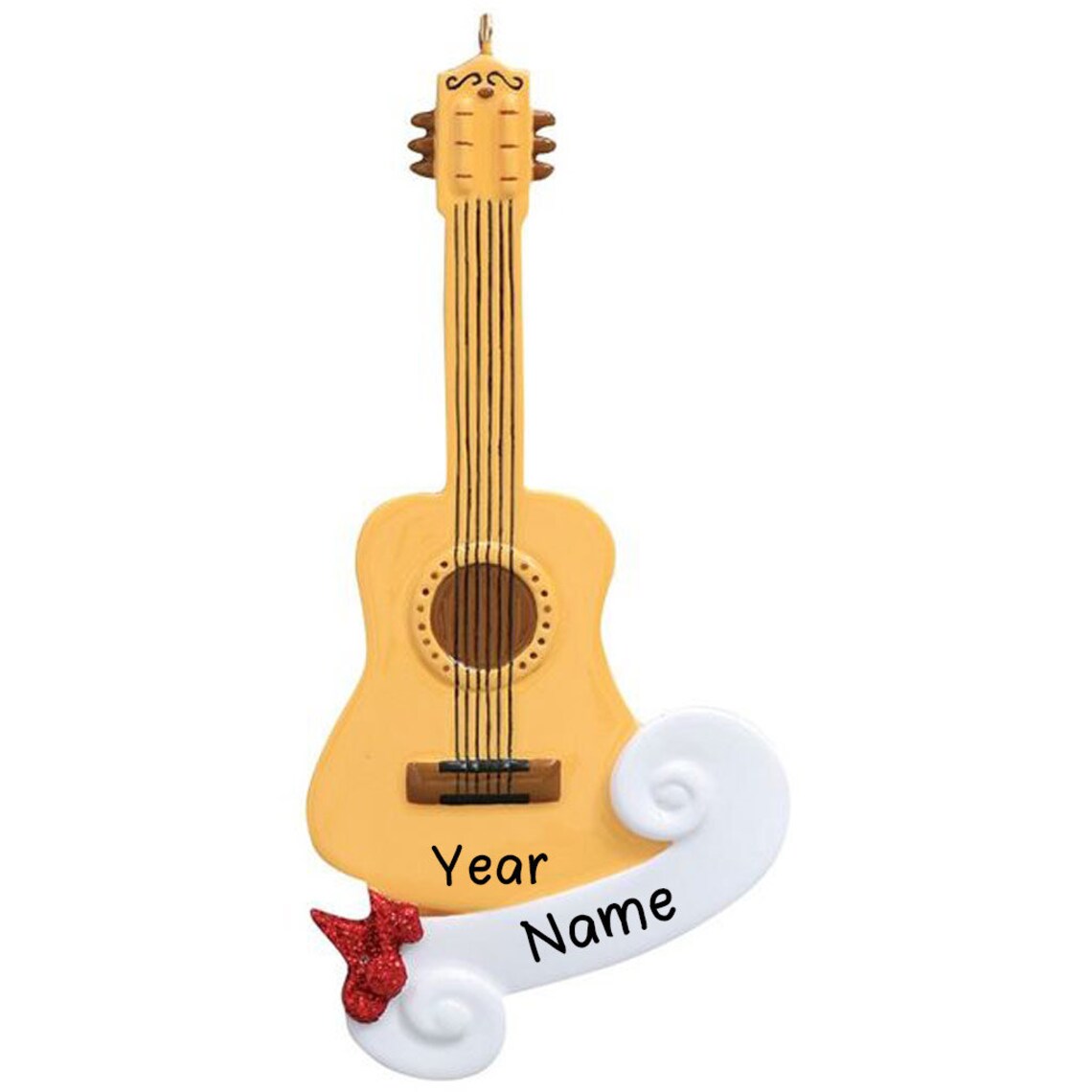 Personalized Classical Guitar Christmas Tree Ornament Custom - Etsy
