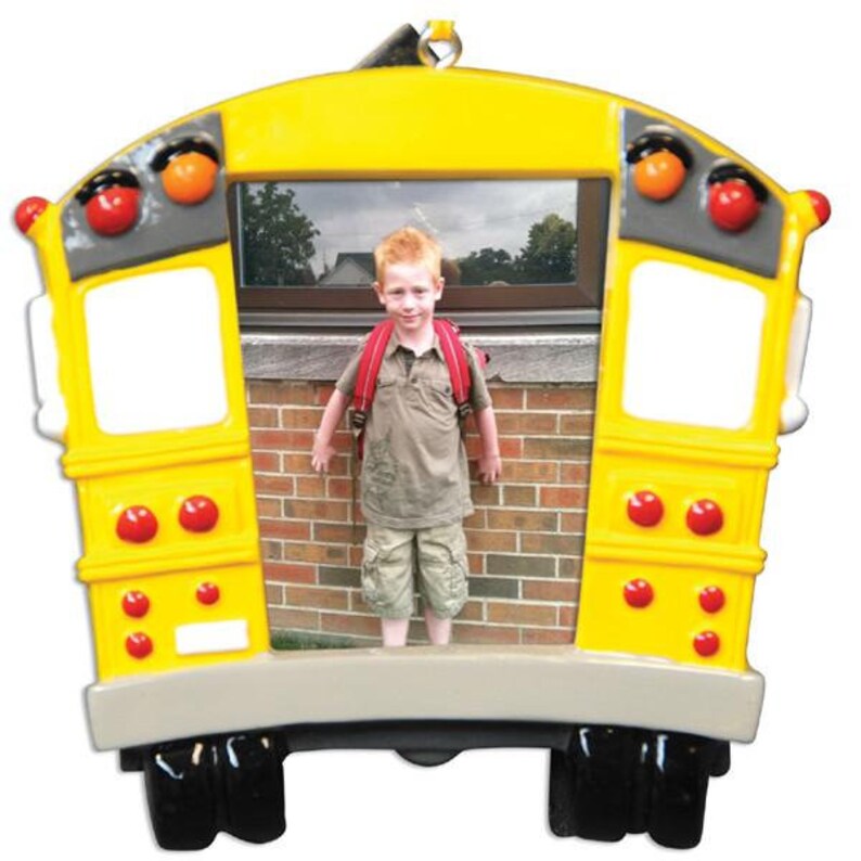Started New School Bus Picture Photo Frame - Personalized Preschool ...