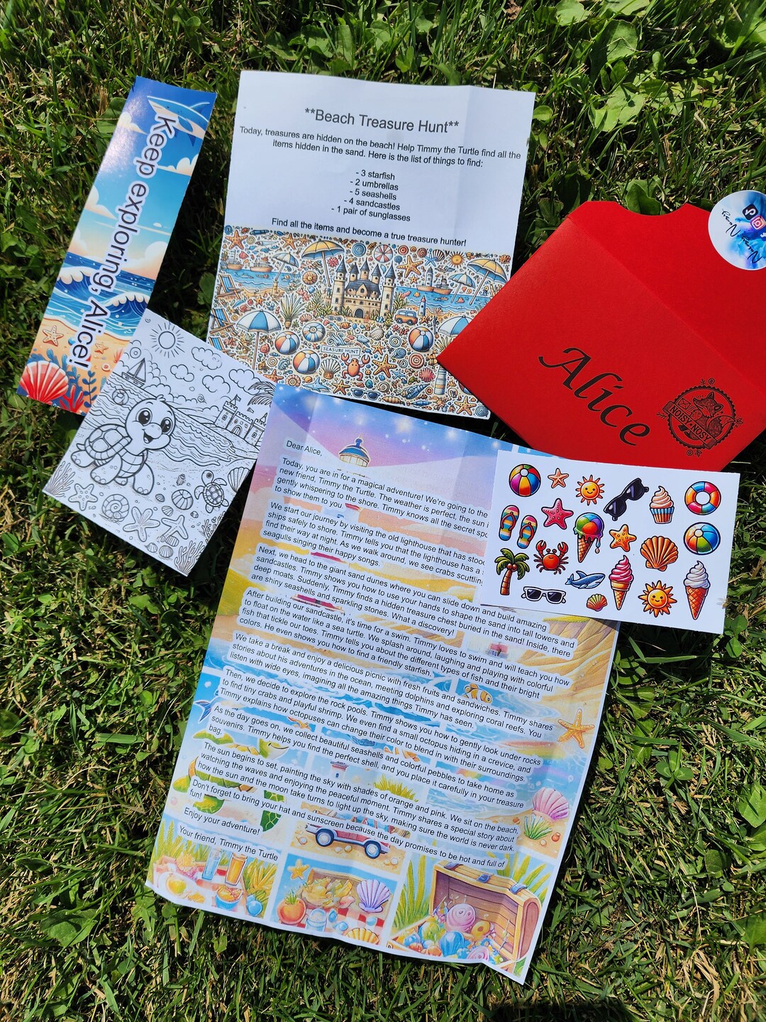 Personalized Children's Adventure Letter. Personalized Story - Etsy