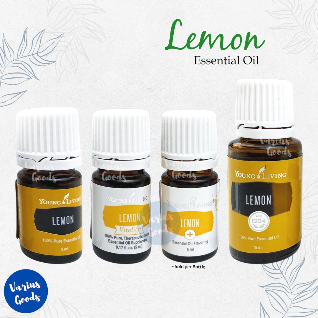 Lemon Essential Oil by Young Living - Etsy