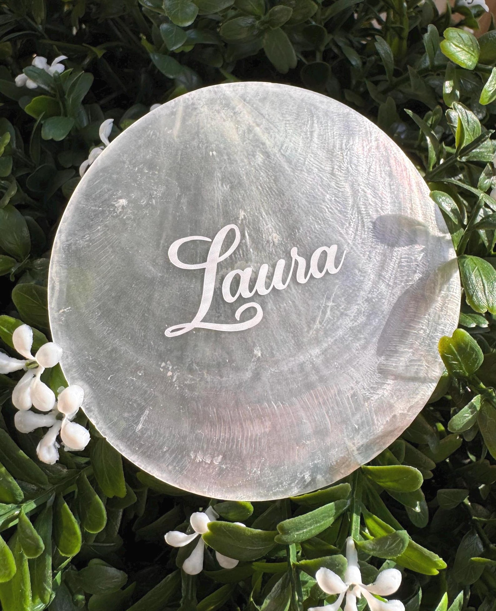 Gorgeous Capiz Shell Place Cards - Etsy