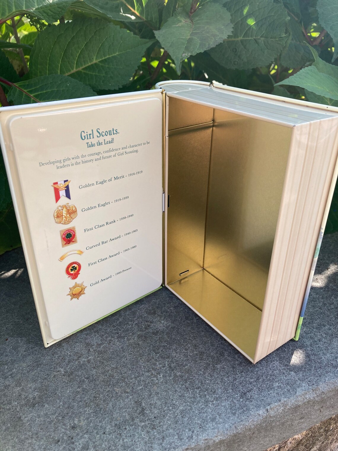 Vintage Girl Scouts Cookie Tin Container - Etsy