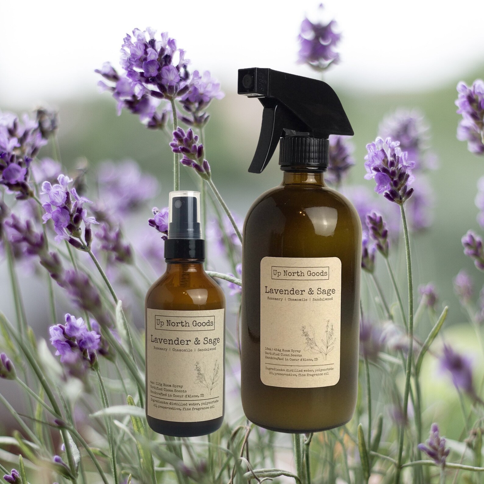 Lavender and Sage Room Spray - Etsy