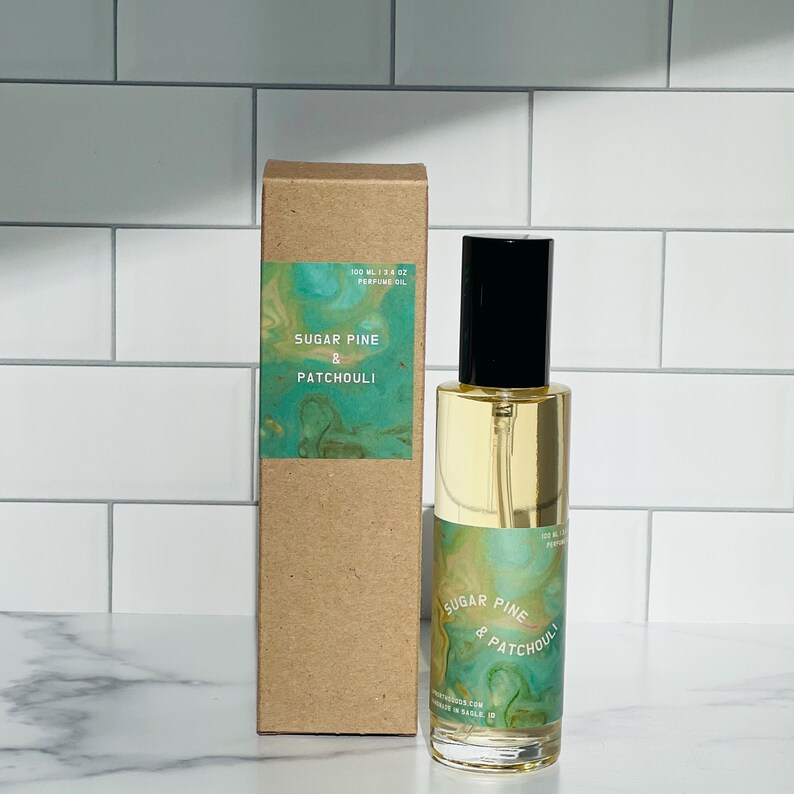 Sugar Pine & Patchouli Non-toxic Perfume - Etsy