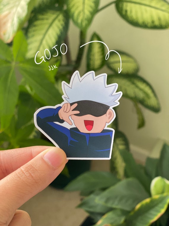 Jujutsu Kaisen Anime-inspired Gojo Satoru stickers / Die Cut | Etsy