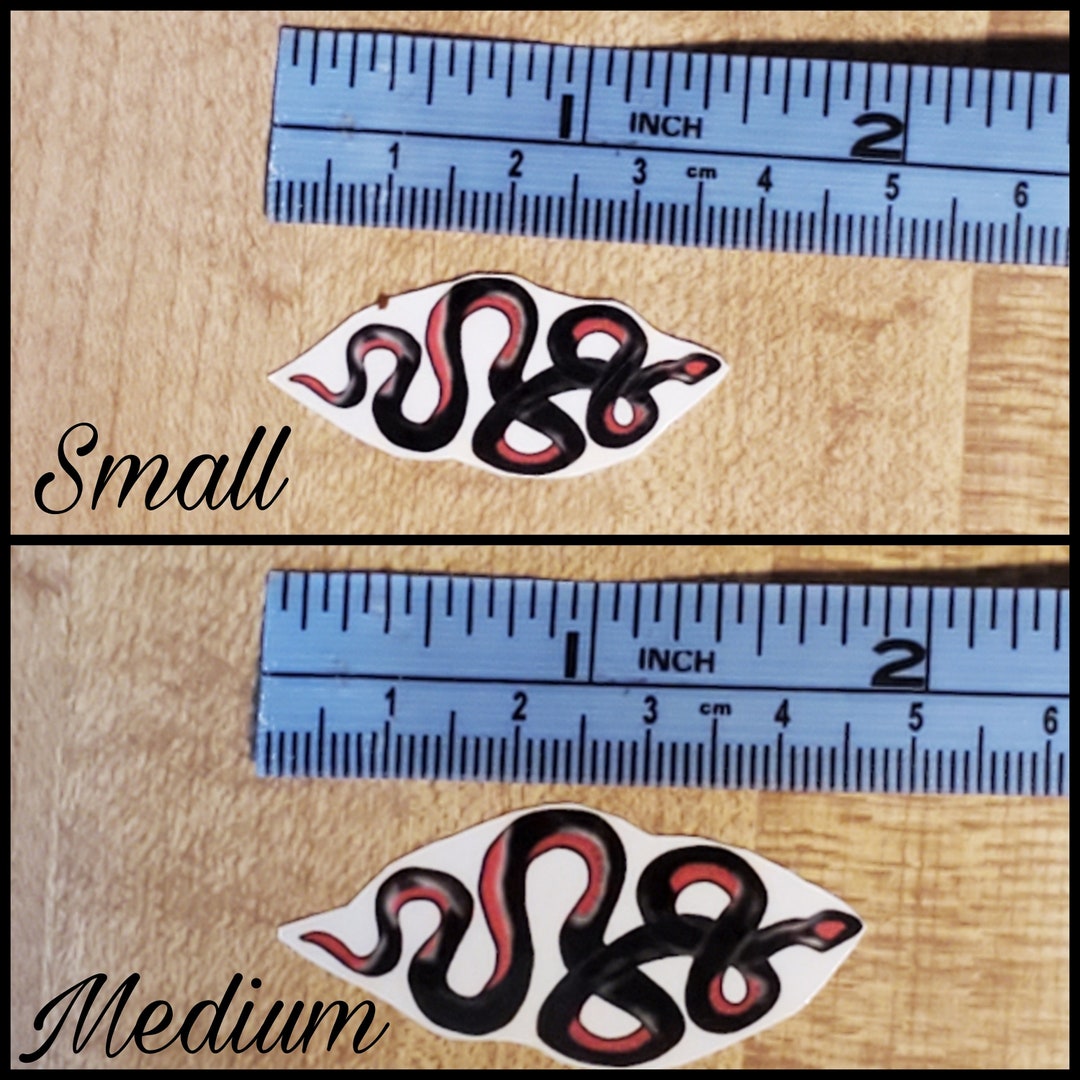 Crowley Snake Temporary Tattoo Good Omens Cosplay pack of 2 - Etsy