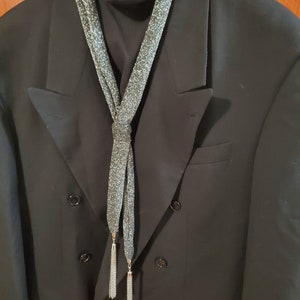 Crowley Good Omens Cosplay Costume Kit With Scarf, Temporary Tattoo ...