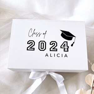 Personalized Graduation Gift Box, Graduation Card Box, Class of 2025 ...