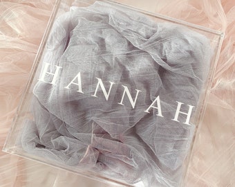 Acrylic Card Box - Etsy