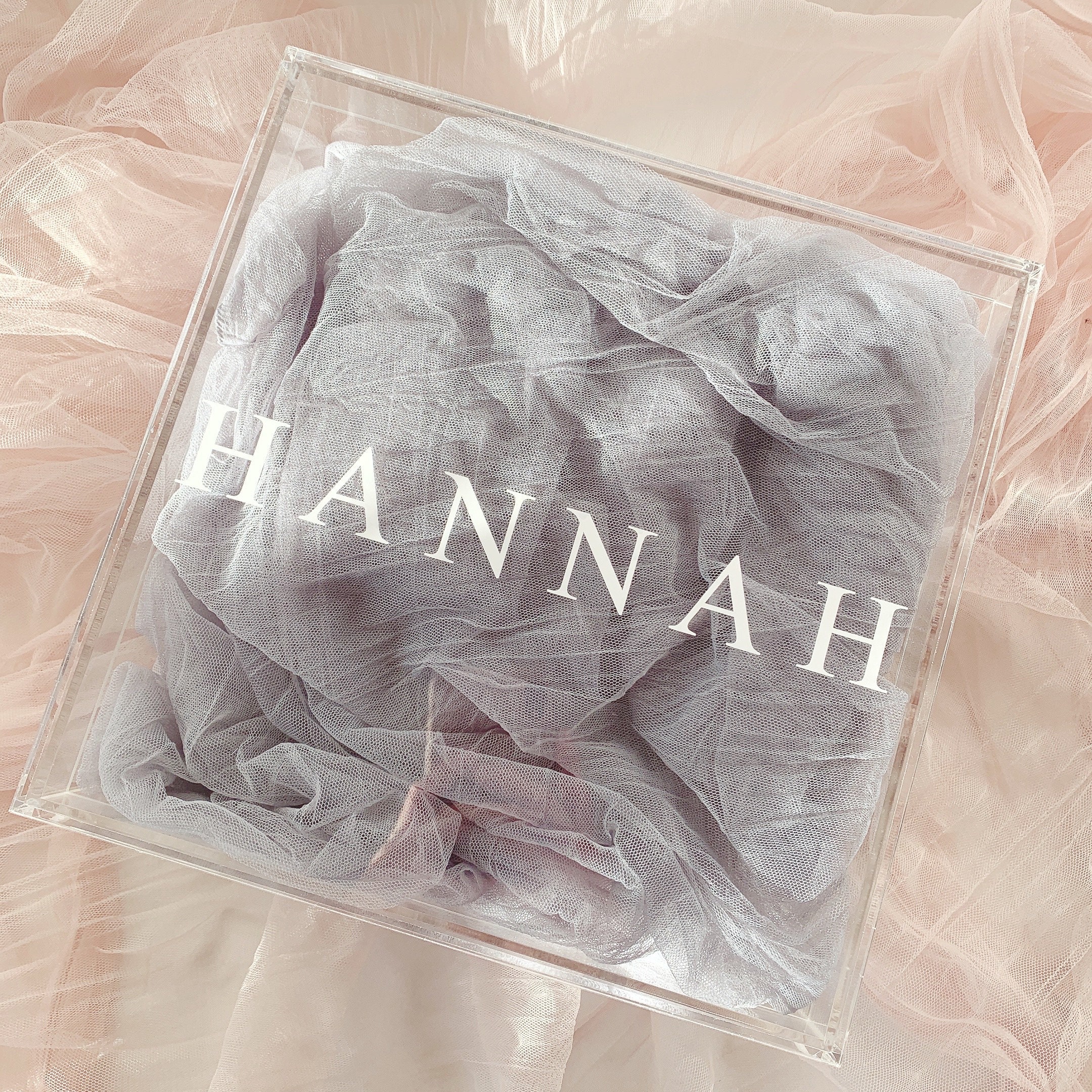 Personalized Acrylic Box Acrylic Box With Lid Personalized - Etsy Canada