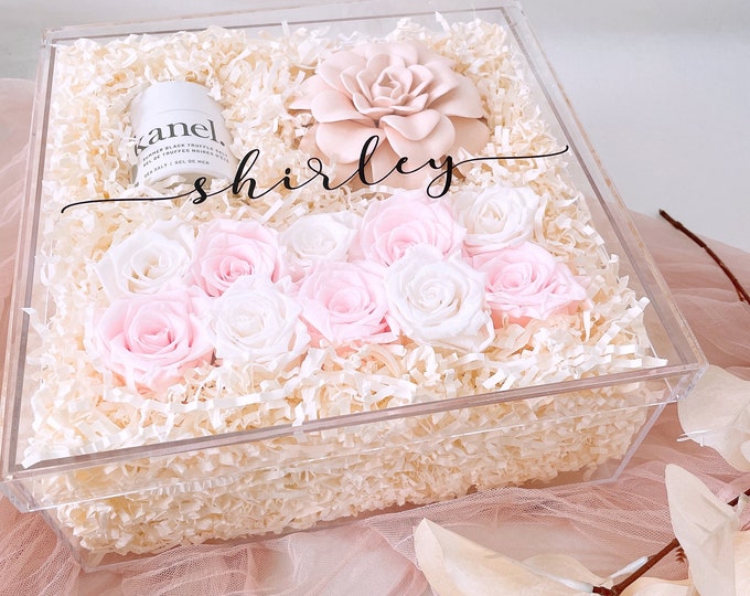 15x11x1.5" Fillable Acrylic Box, Wall Mounted Box, Clear Acrylic Fill ...