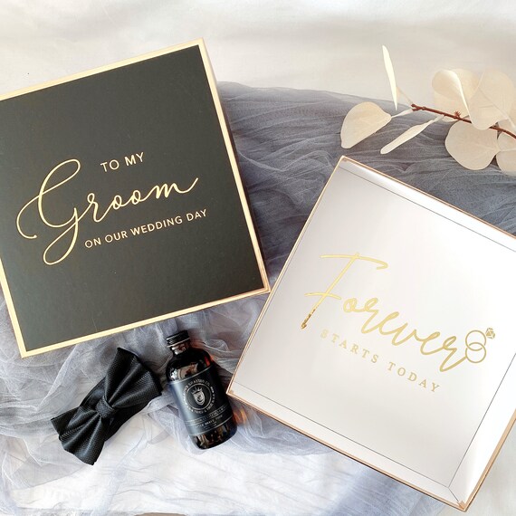 Bride Gift Box Groom Gift Box Wedding Day Gift To My | Etsy