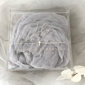Personalized Baptism Gift Box, Baptism Gift Box, First Communion Gift ...