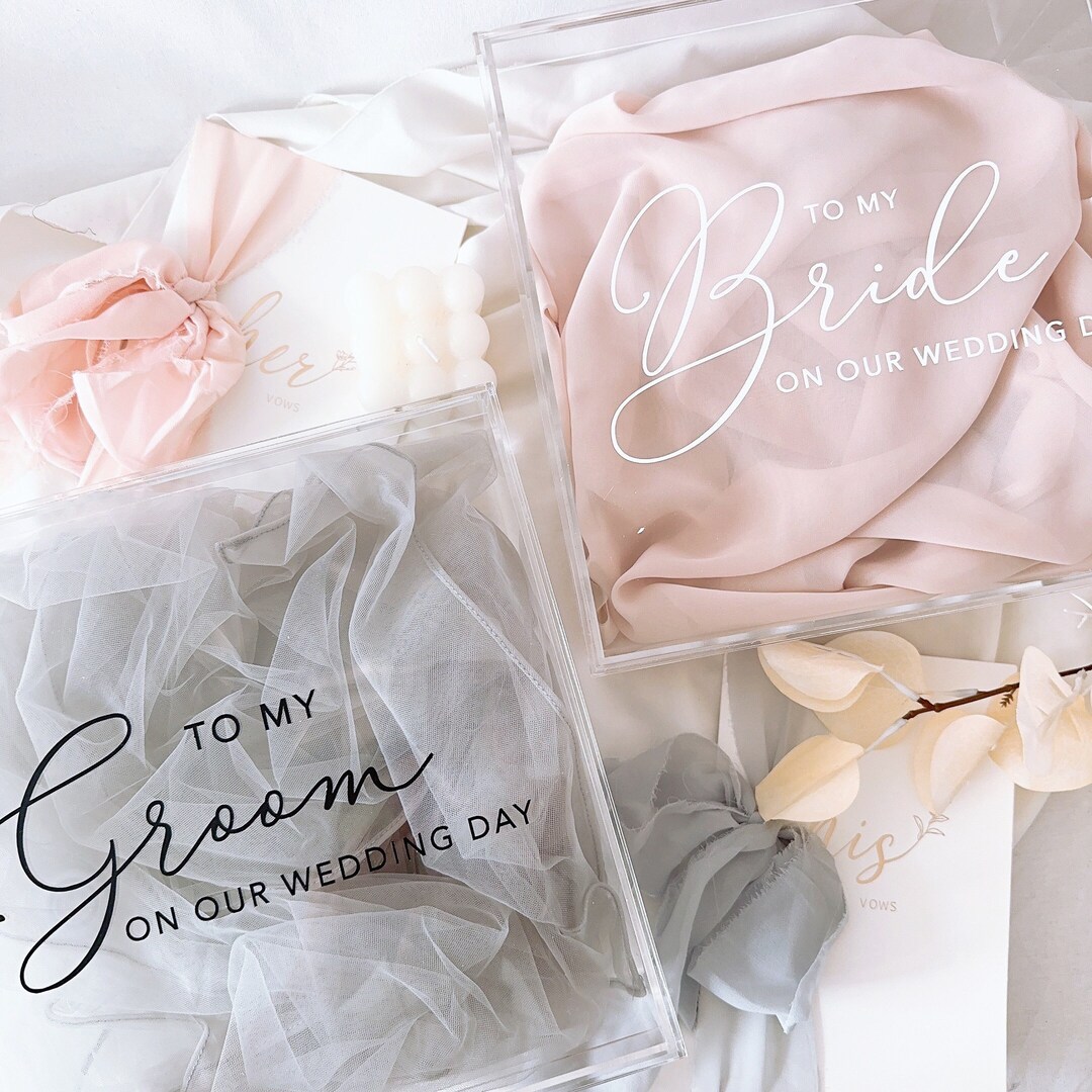 Bride Gift Box | Groom Gift Box | Wedding Day Gift | to My Bride Groom ...