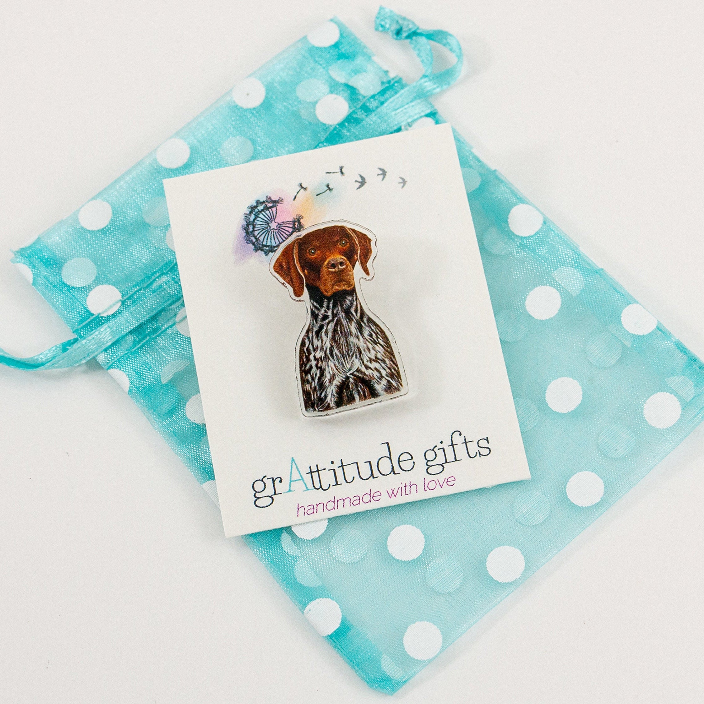 German Shorthaired Pointer Pin GSP Pin Lapel or Backpack Pin | Etsy