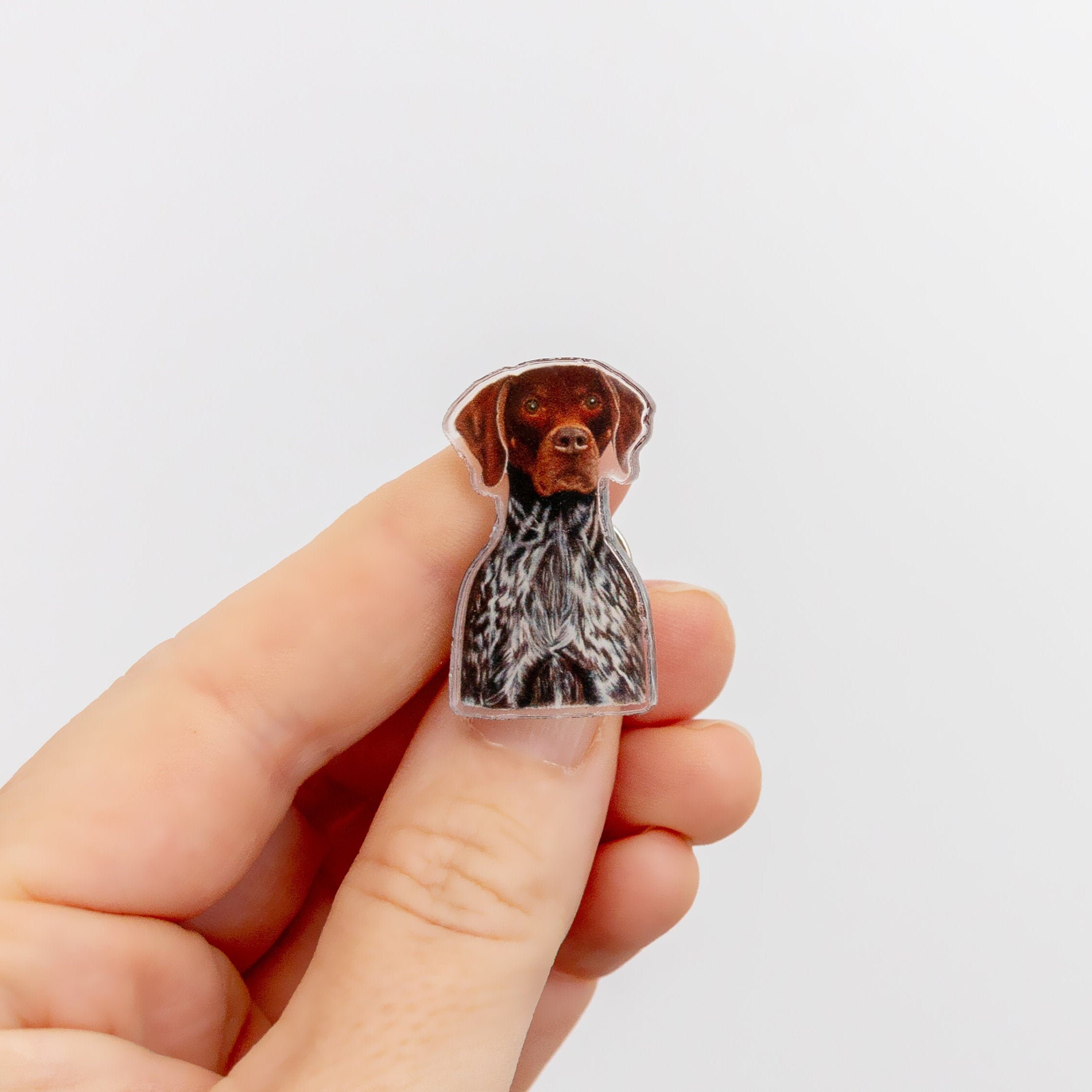 German Shorthaired Pointer Pin GSP Pin Lapel or Backpack Pin | Etsy