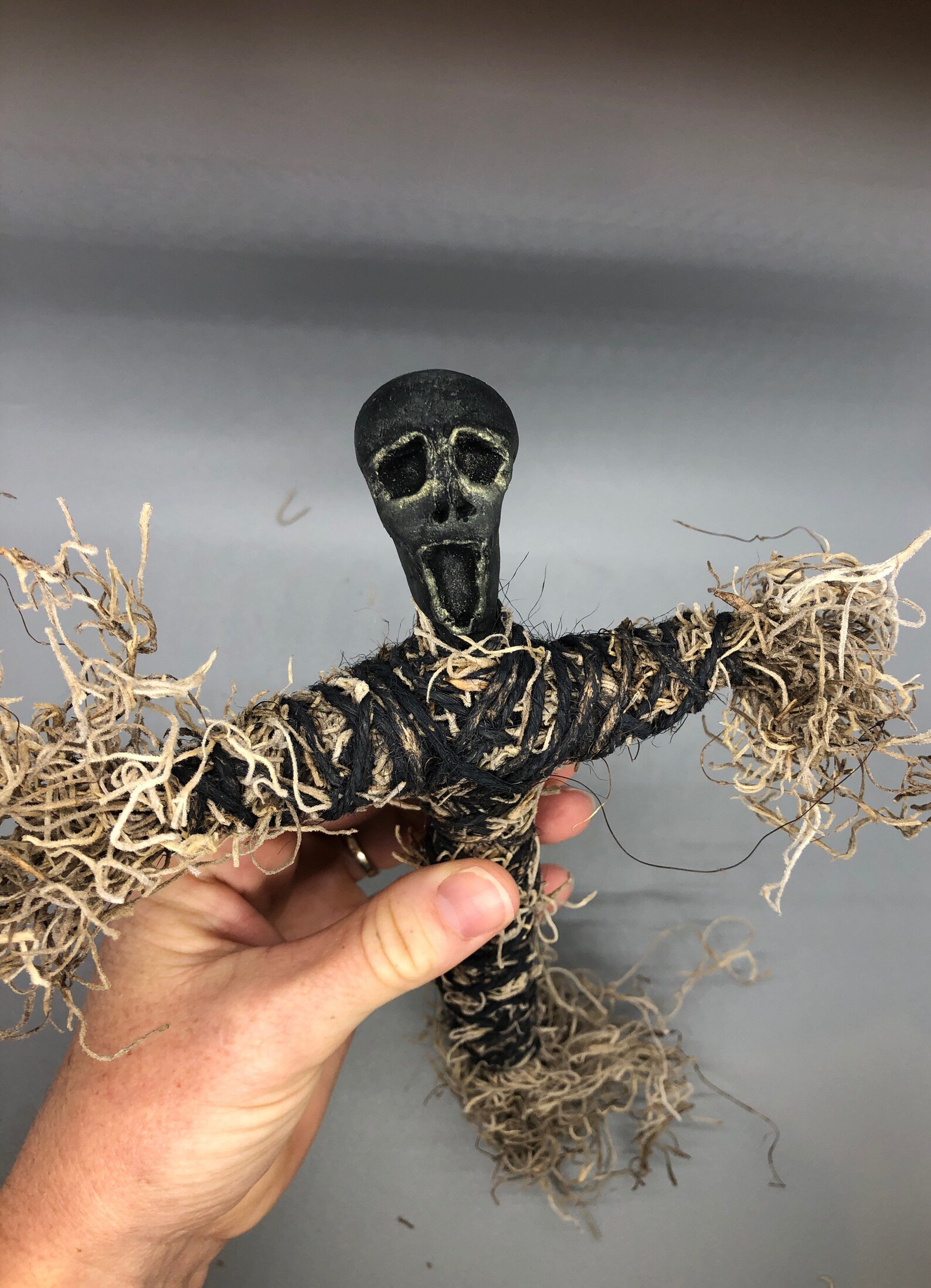 Pagan altar figurine voodoo/poppet doll art protection doll | Etsy