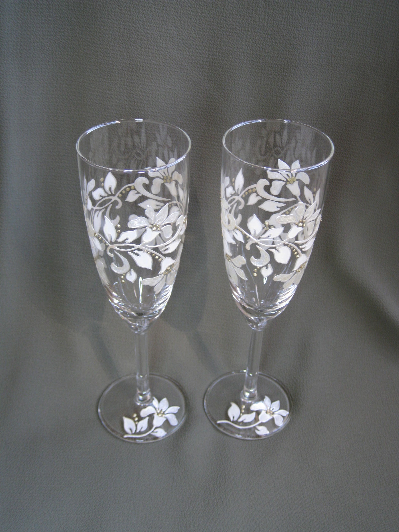 Personalized Champagne Flutes Champagne Glasses Anniversary - Etsy
