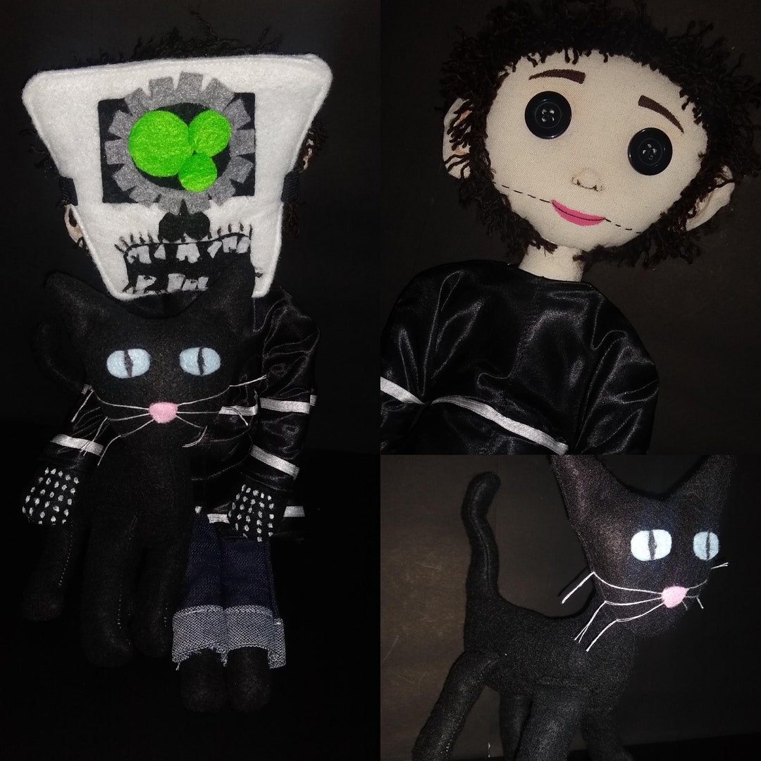 Wybie Lovat Cloth Doll / Coraline and the Secret Door / Coraline Movie ...