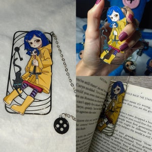 Coraline Keychains / Coraline Bookmark / Coraline and the Secret Door ...