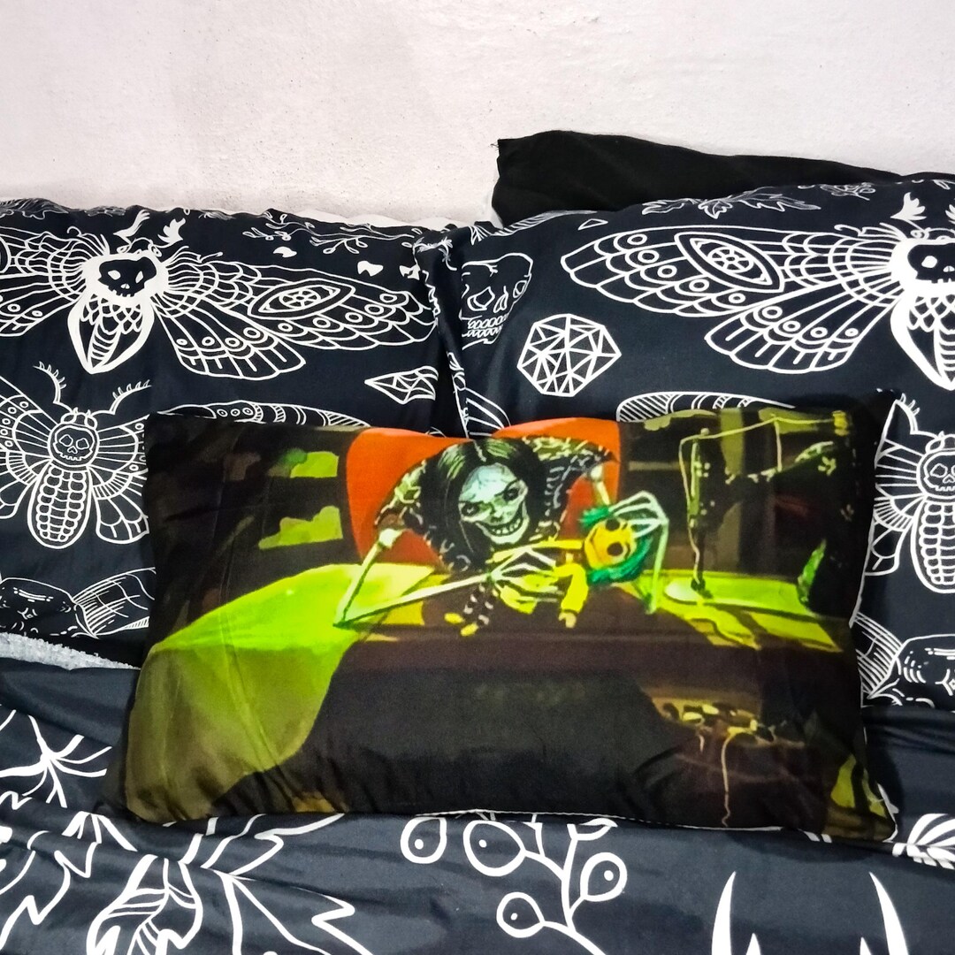 Coraline's Other Mother Beldam Cushion, Living Room & Bedroom Decor ...