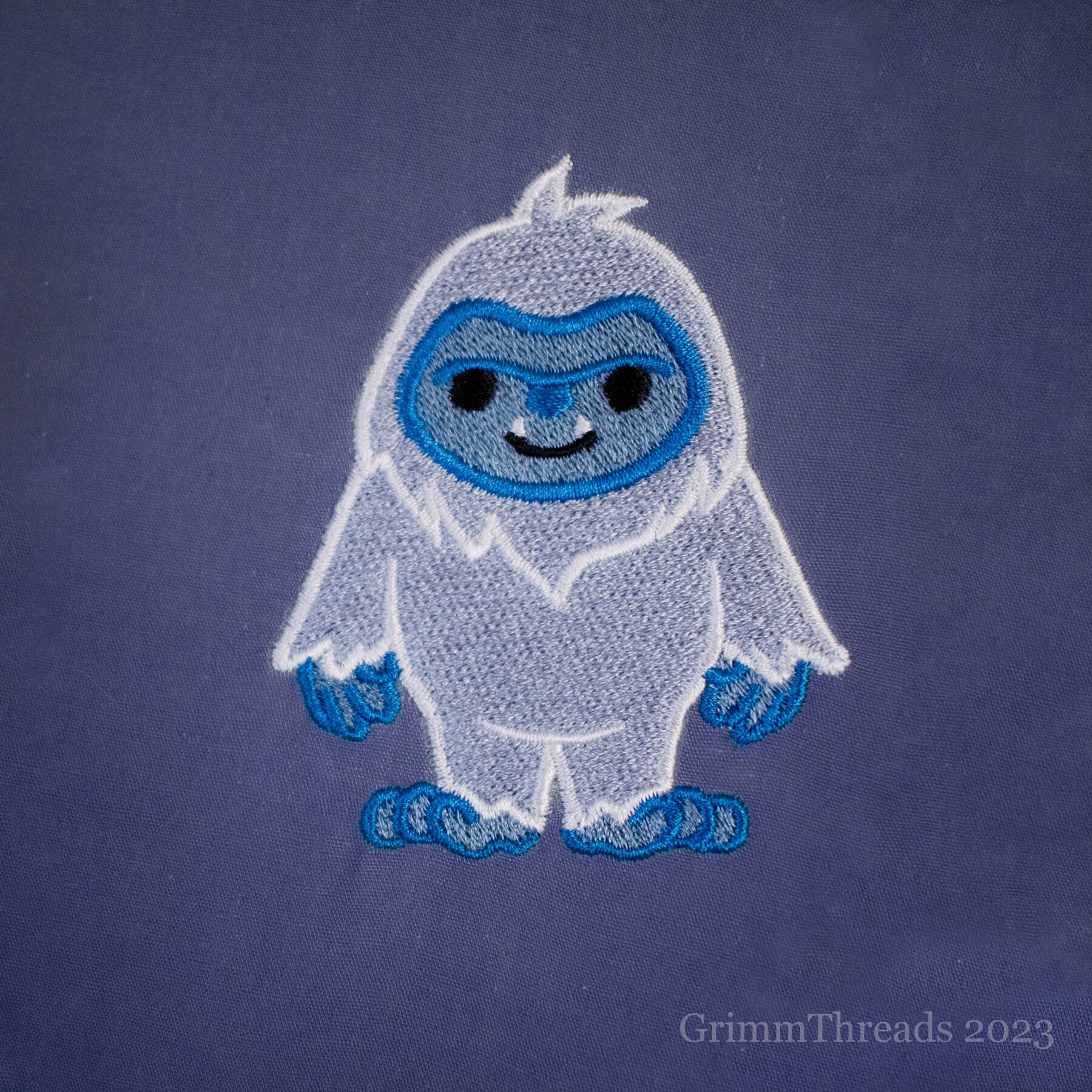 The Friendliest Bigfoot- Machine Embroidery File Design. 4 X 4 Inch ...