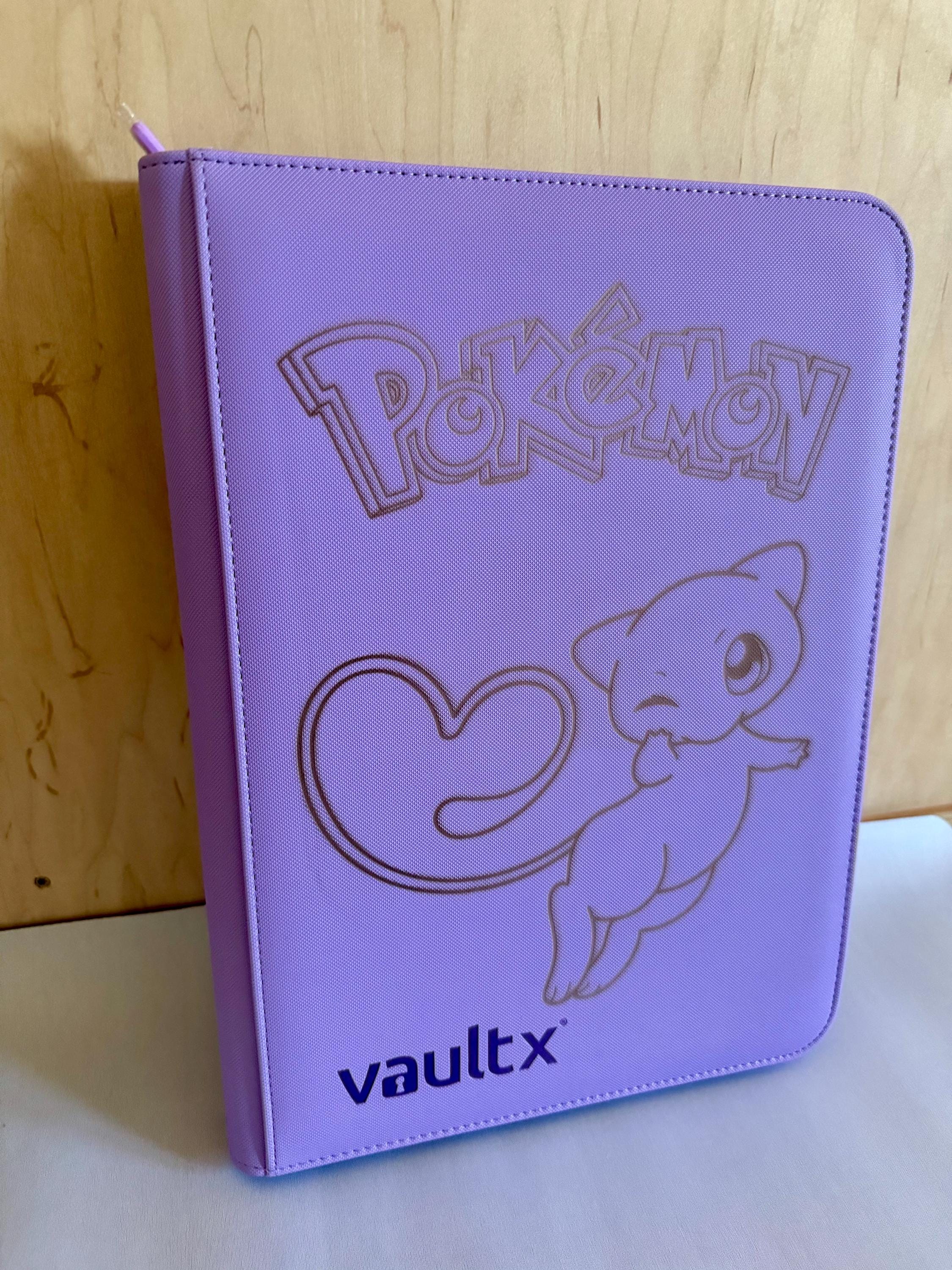Custom Laser-engraved Trading Card Binder for Collectible Card Games ...