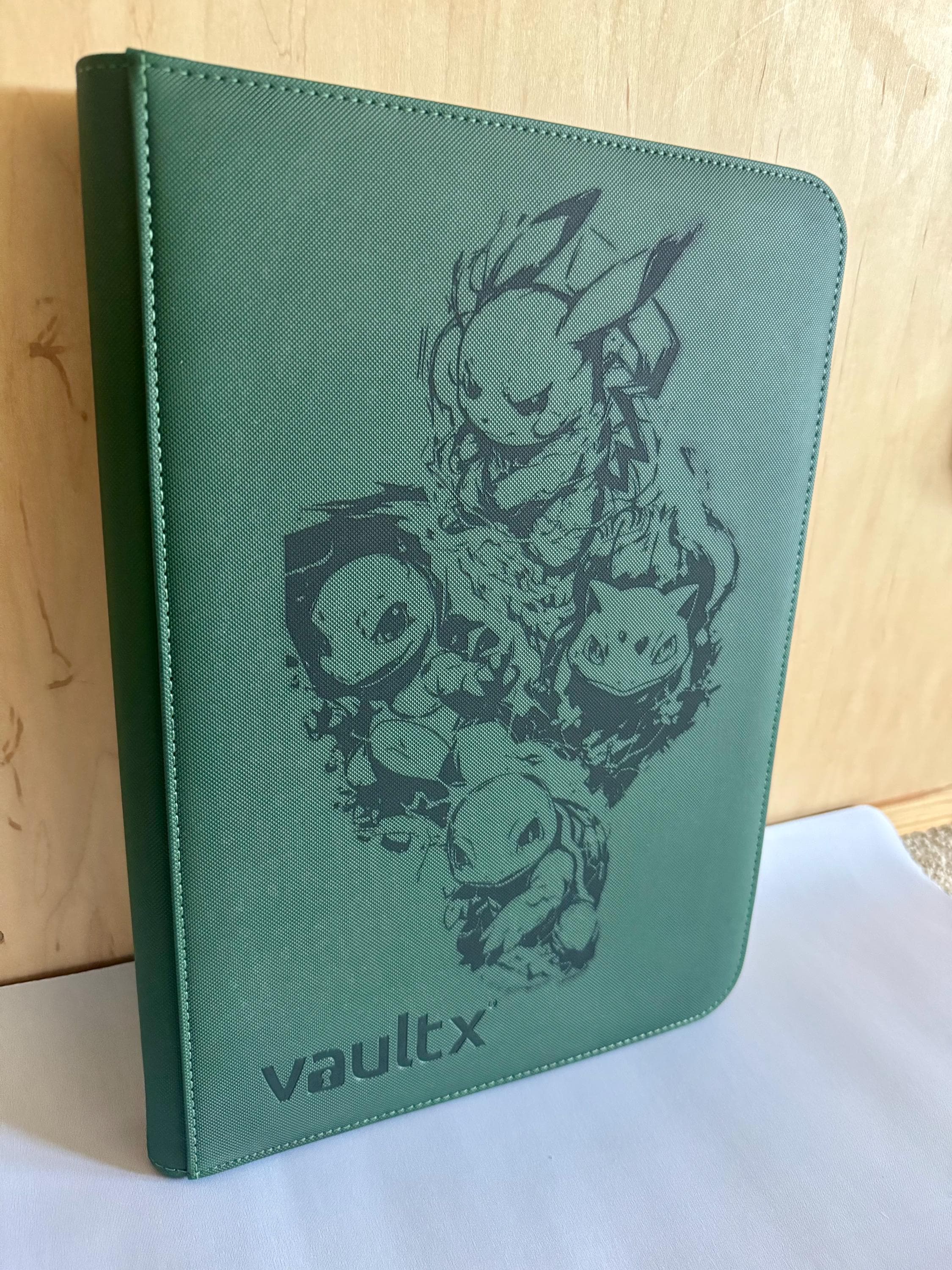 Custom Laser-engraved 4 Pocket Trading Card Binder for Collectible Card ...