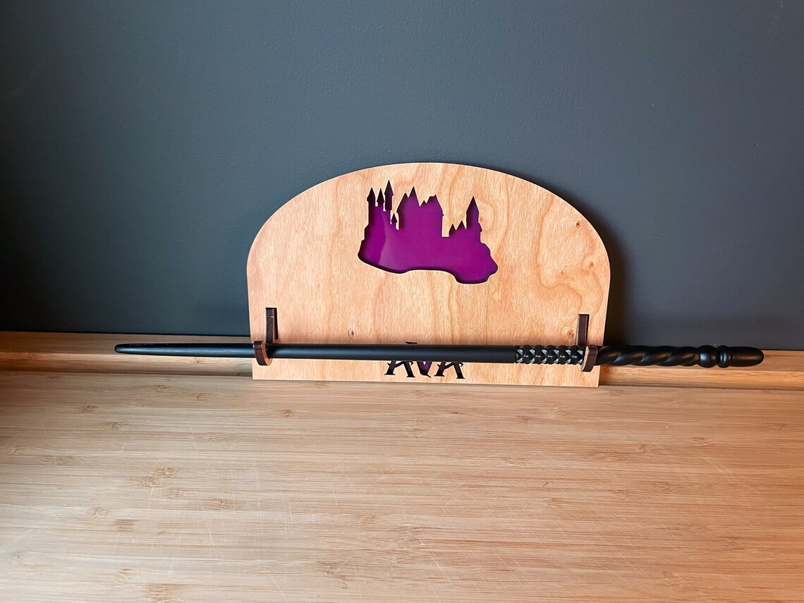 Personalized Wand Display Mount - Etsy