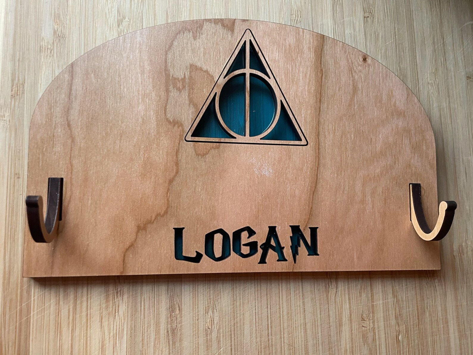 Personalized Wand Display Mount - Etsy