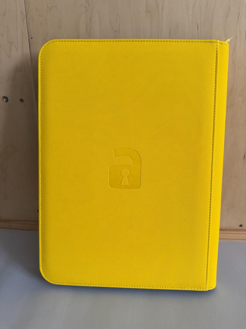 Custom Laser-engraved Trading Card Binder for Collectible Card Games ...