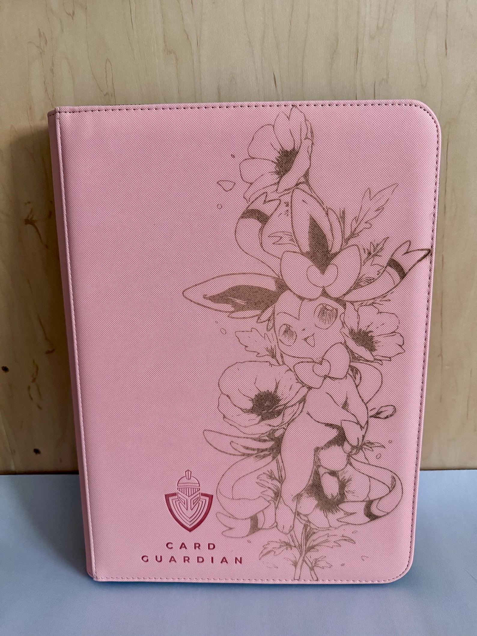 Custom Laser-engraved Trading Card Binder for Collectible Card Games ...