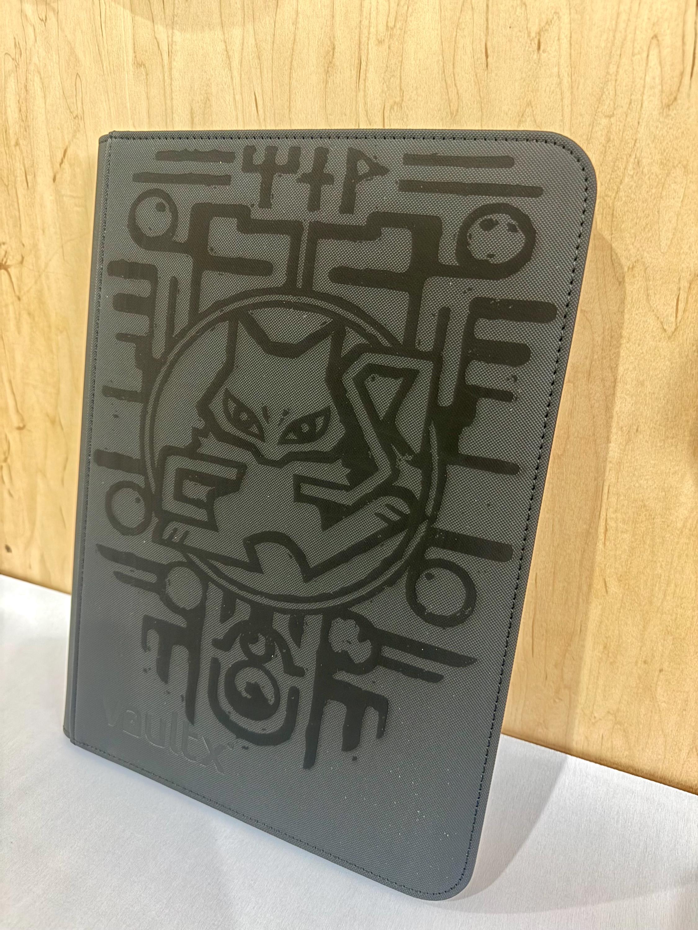 Custom Laser-engraved Trading Card Binder for Collectible Card Games ...