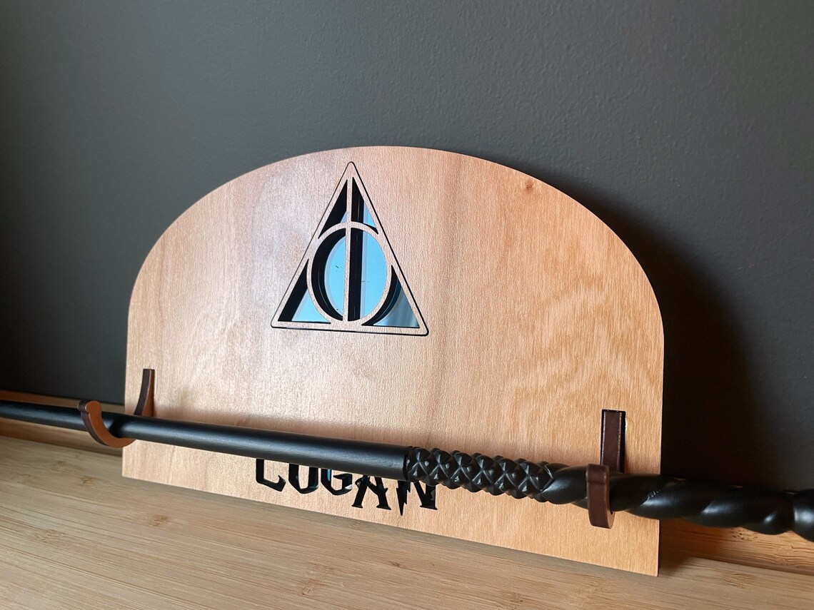 Personalized Wand Display Mount - Etsy